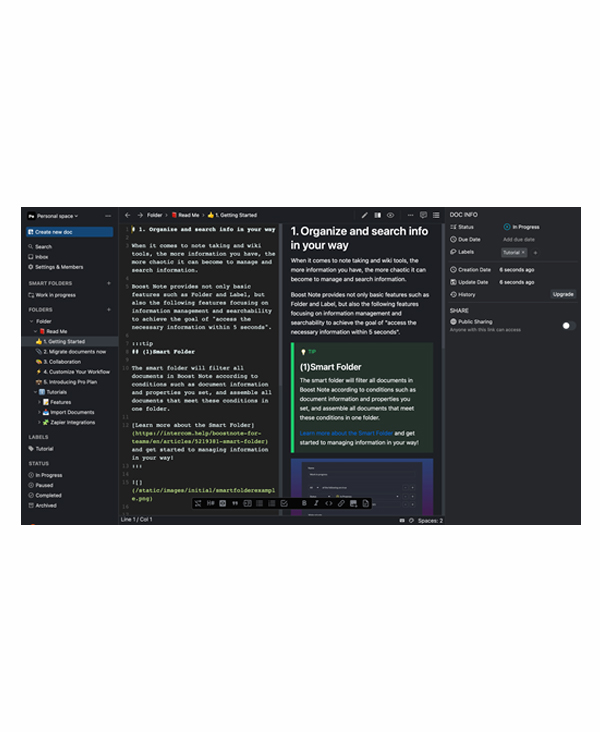 Boost Note 筆記工具