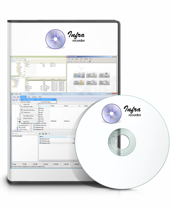 InfraRecorder光碟燒錄工具