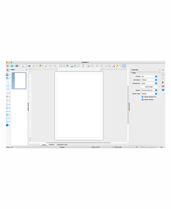 LibreOffice Draw 繪圖工具