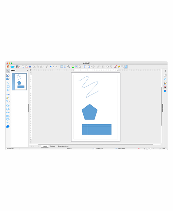 LibreOffice Draw 繪圖工具