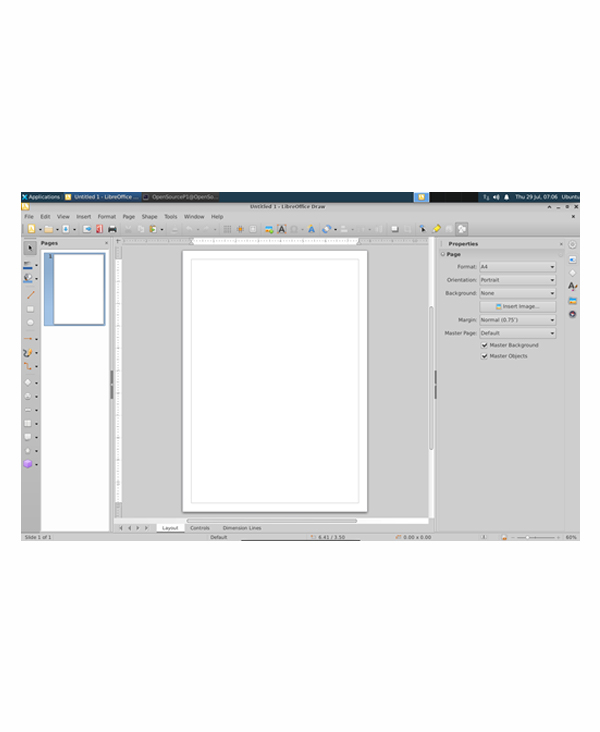LibreOffice Draw 繪圖工具