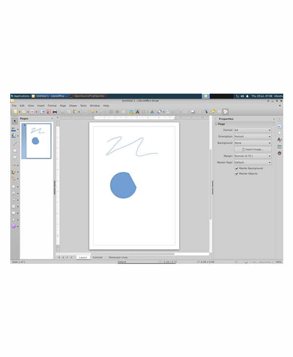LibreOffice Draw 繪圖工具